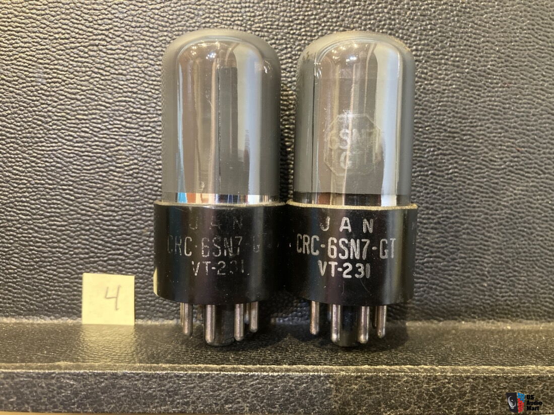 RCA VT-231, 6SN7GT WWII era tubes For Sale - US Audio Mart