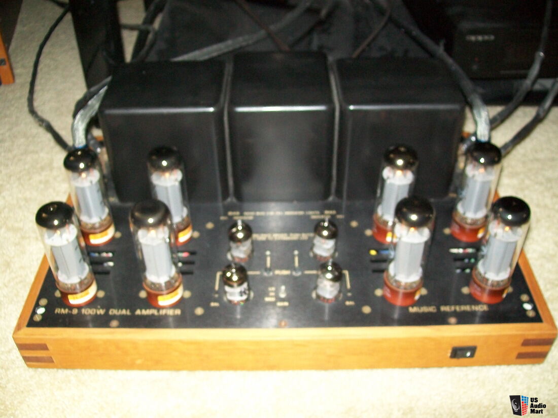 Music Reference RM 9 Amplifier mk1 UPGRADED rodium iec installed new ...