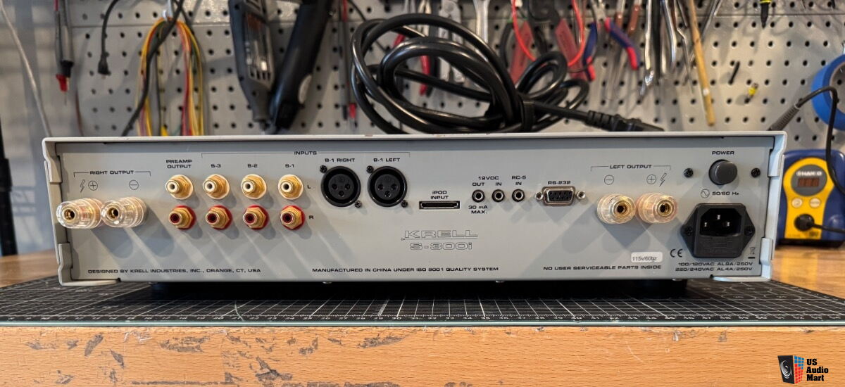 Krell S-300i Integrated Stereo Power Amplifier W/Remote Parts or Repair ...