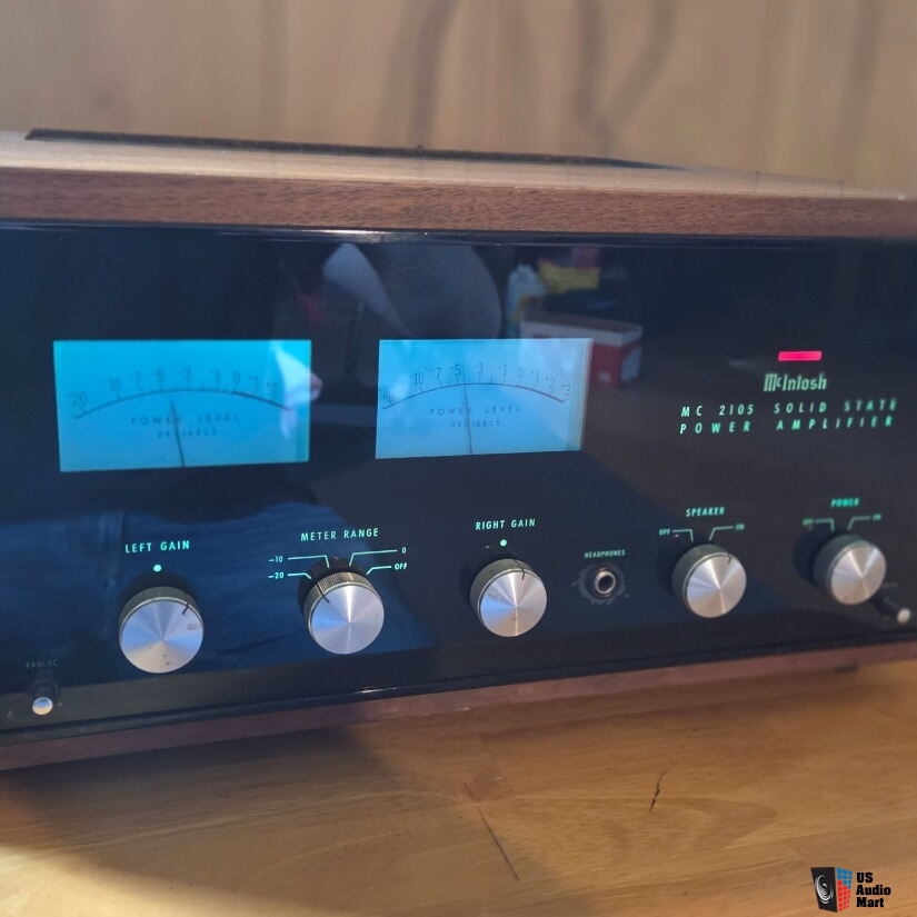 McIntosh MC2105 Amp + MX110X Tube Preamp - Working Pair - Local Pickup ...