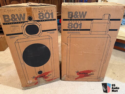 B&W matrix 801 series 2 Photo #5788710 - US Audio Mart