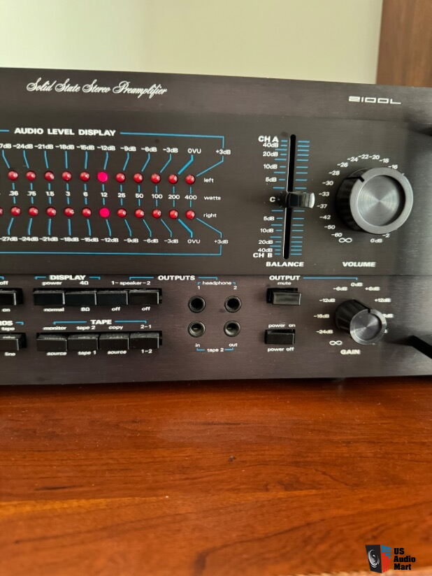SAE 2100L Preamp. Fully recapped. New ICs Photo #5788883 - US Audio Mart
