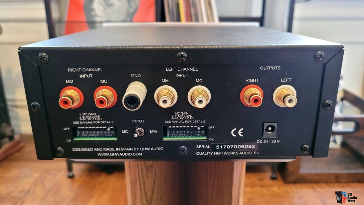 QHW The Vinyl phono preamp Photo #5788971 - US Audio Mart