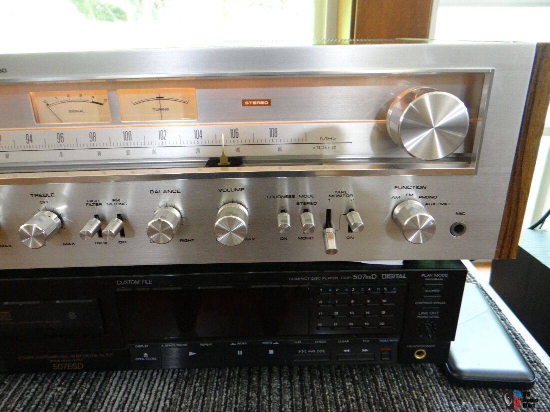 restored Pioneer SX-650 with original manual and brochure Photo ...