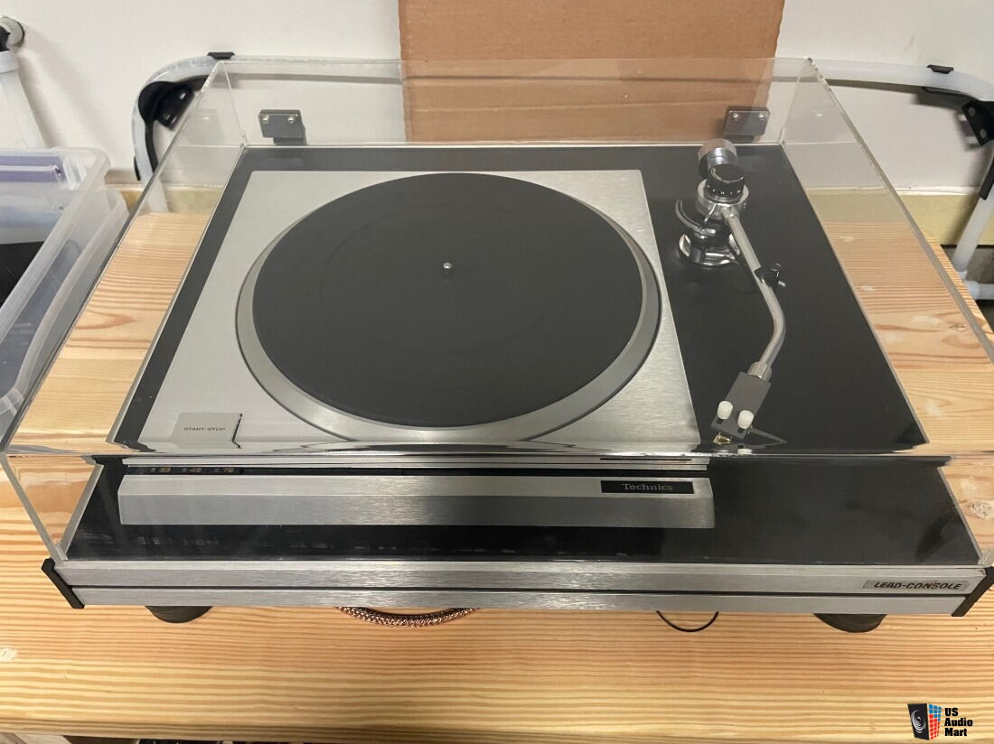 Technics SP-10 MK2 with tonearm and custom plinth - analog splendor ...