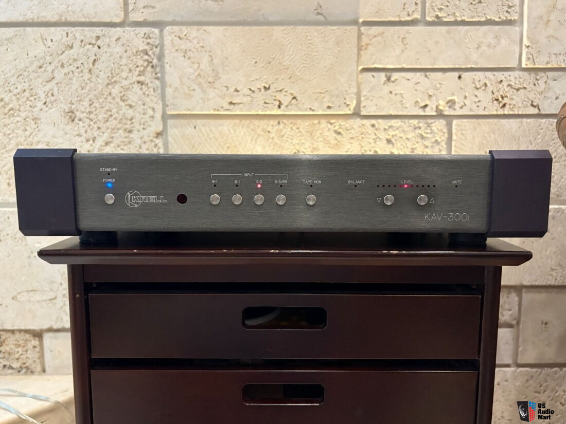 Krell KAV-300i Integrated Amplifier - Excellent Condition, Complete ...
