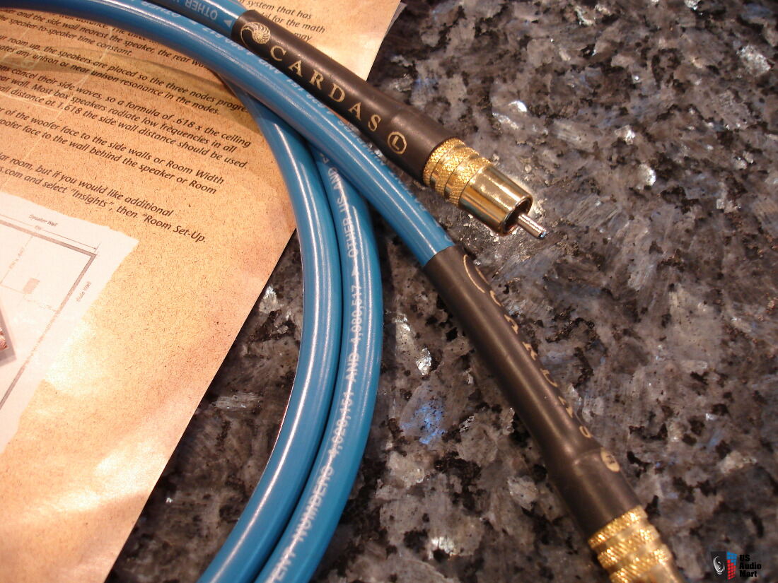 Cardas 1M RCA Quadlink 5C (Newer Style with Packaging/Card) Photo ...