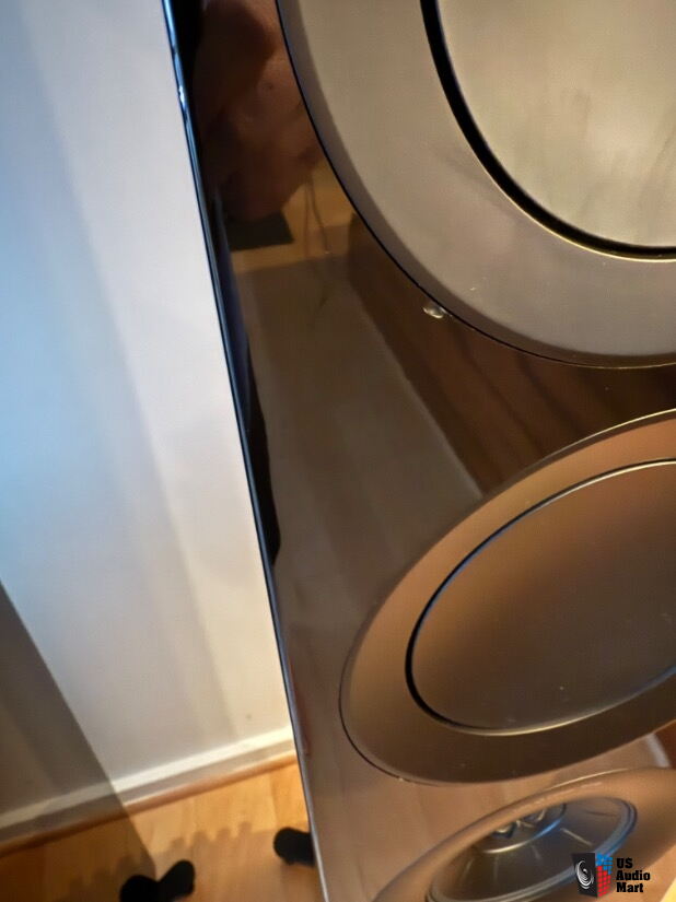 KEF R11 Meta Floor-standing speaker Gloss Black (Pair) Photo #5794231 ...