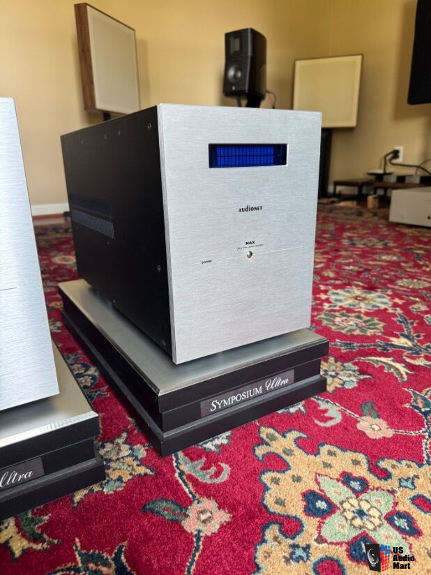 Audionet MAX mono blocks with custom Symposium bases Photo #5795488 ...