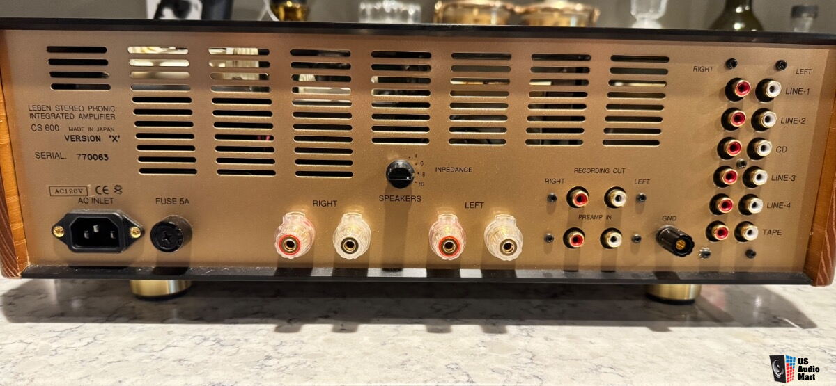 Leben CS600X Tube Integrated Amplifier Photo #5795529 - US Audio Mart