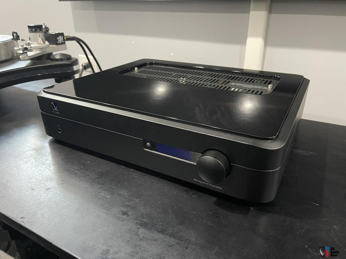 PS Audio BHK Signature Preamplifier Black For Sale - US Audio Mart