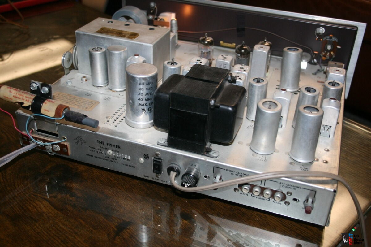 near mint Fisher r200 tube Tuner Photo #5798222 - US Audio Mart