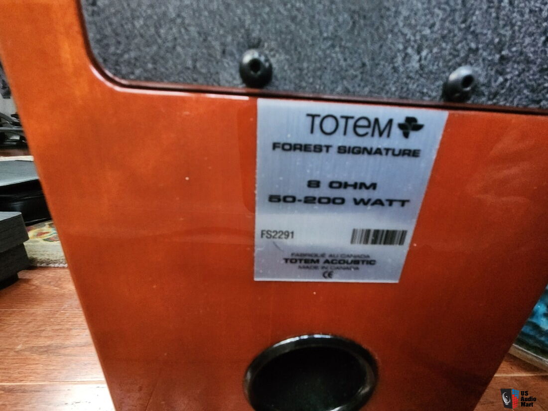 Totem Acoustic Forest Signatures Photo #5801017 - US Audio Mart