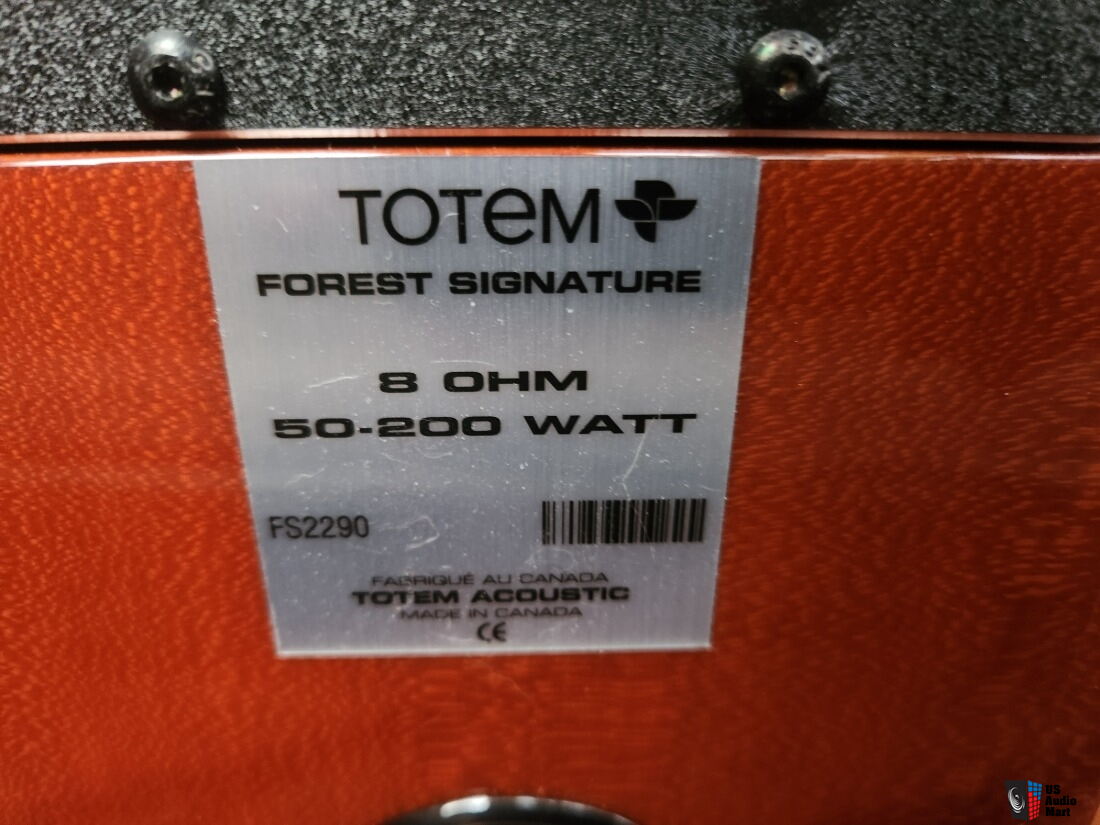 Totem Acoustic Forest Signatures Photo #5801018 - US Audio Mart