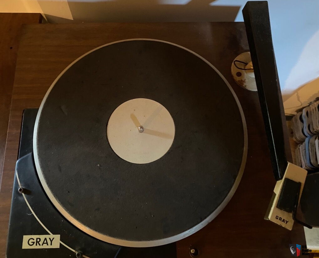 Gray Research K33 Belt Drive Turntable with Gray 212 Tonearm and AT ...