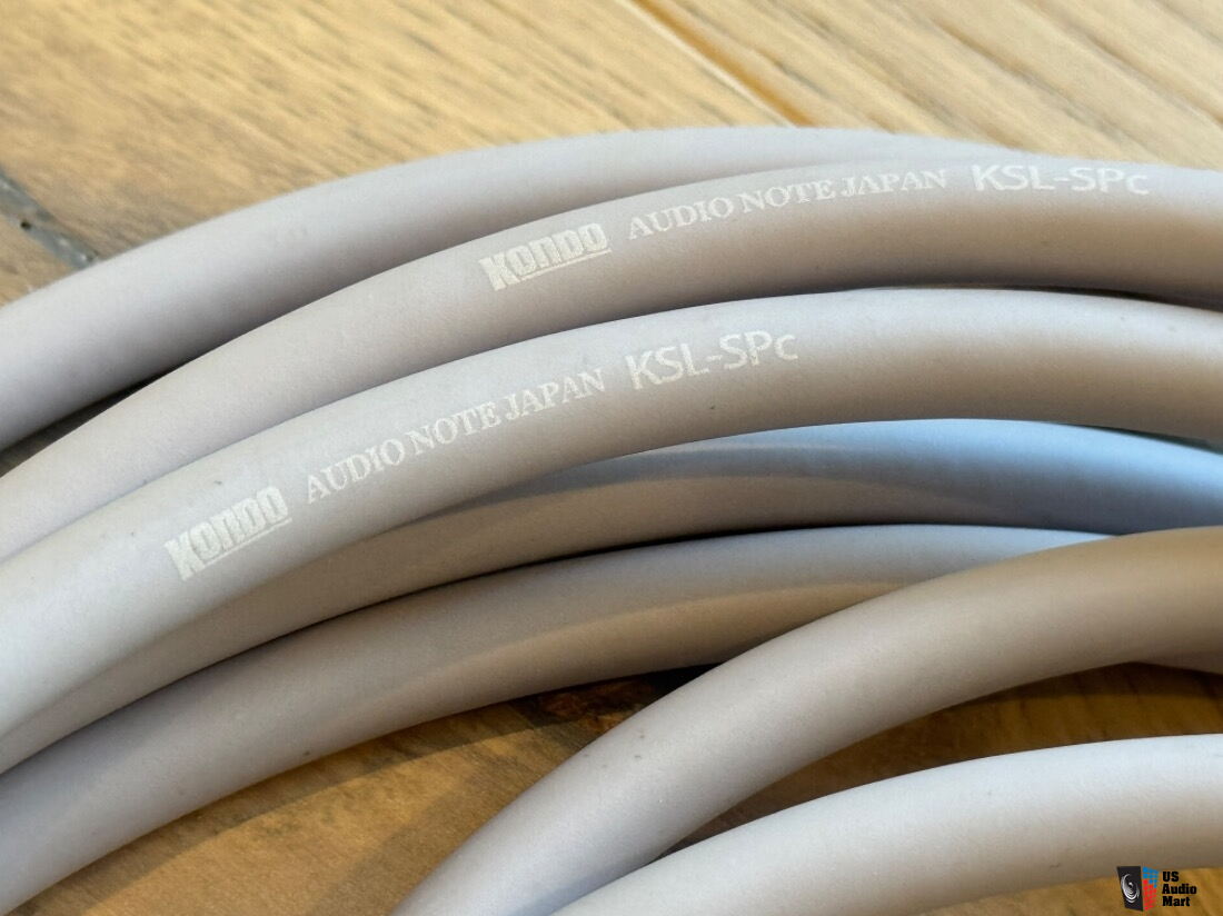 Kondo KSL-SPc 2.5m Bi-Wire speaker cables Photo #5803798 - US Audio Mart
