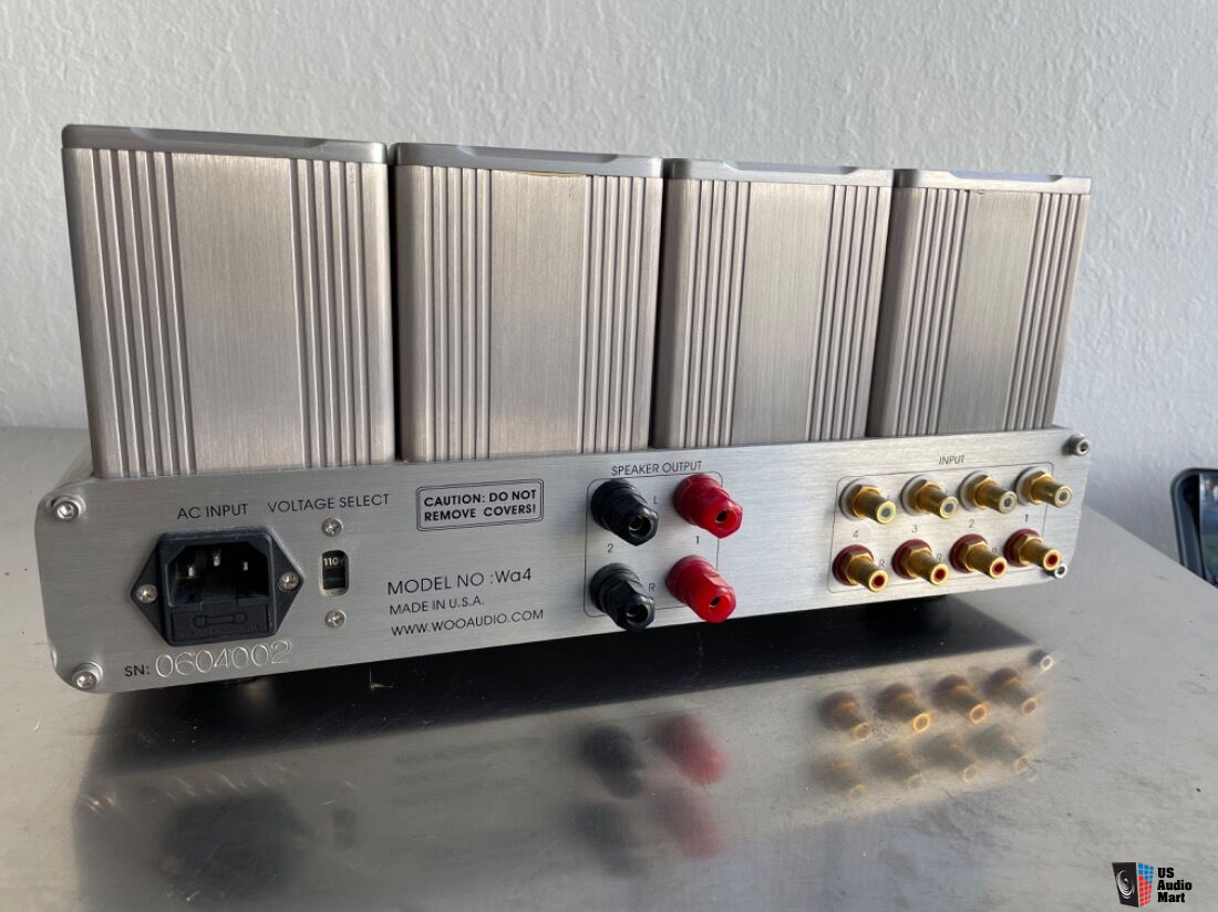 Rare Woo Audio WA4 Black Gate & V Caps Photo #5804820 - US Audio Mart