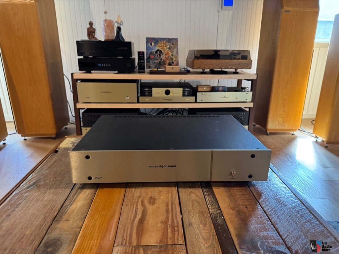 Conrad Johnson EV-1 Tube Phono Preamplifier - Free Shipping! For Sale ...