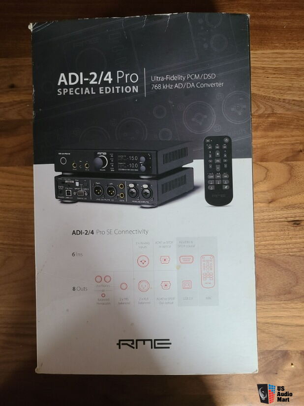 RME ADI-2/4 PRO Special Edition Photo #5808147 - US Audio Mart