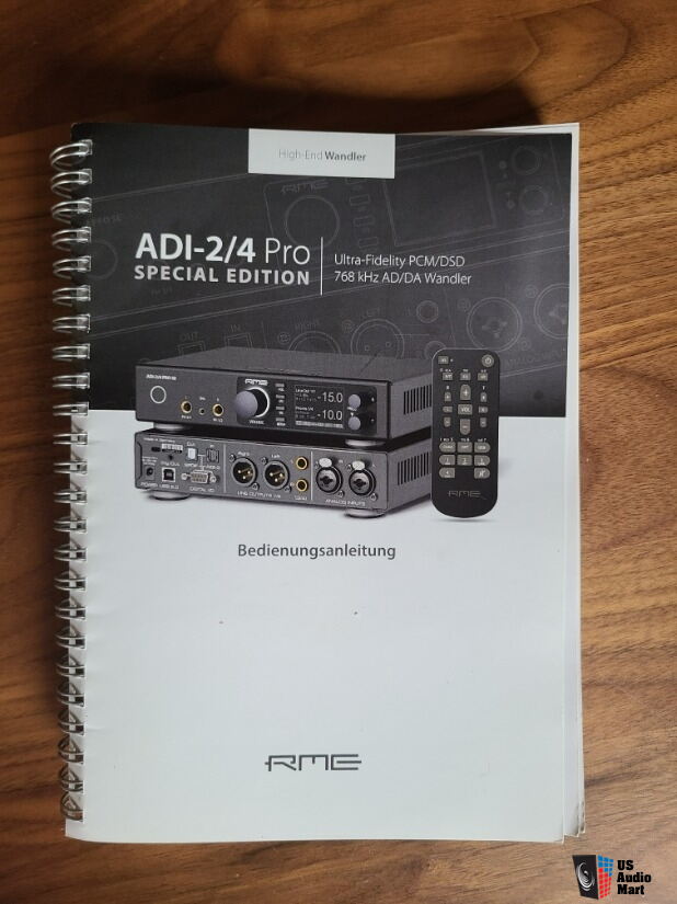 RME ADI-2/4 PRO Special Edition Photo #5808149 - US Audio Mart