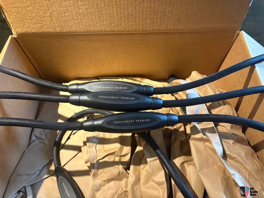 Transparent Audio Premium Power Cables - 1M Gen5 (3 cords available ...