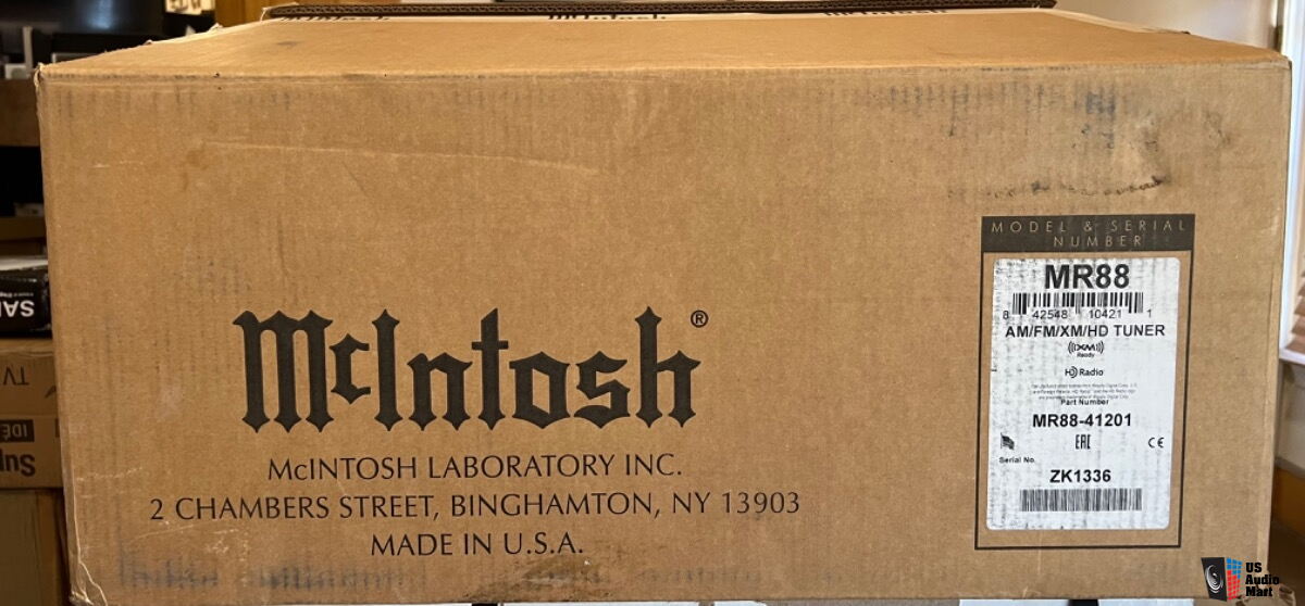McIntosh MR88 Tuner Excellent Condition with Original Box Photo ...