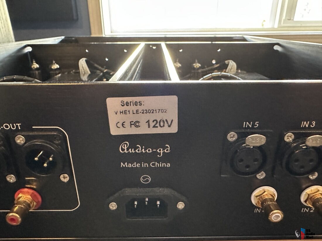 Audio GD Vacuum HE-1 Tube Preamp Free Shipping Photo #5809629 - US ...