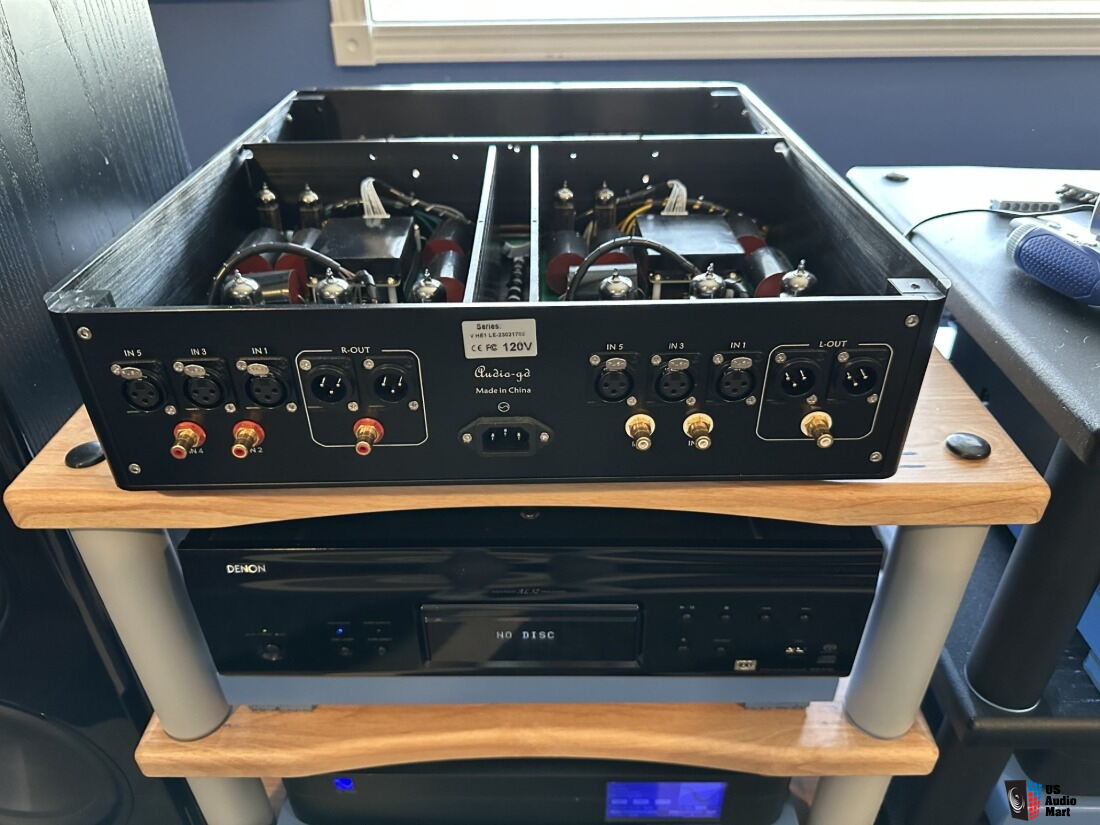 Audio GD Vacuum HE-1 Tube Preamp Free Shipping Photo #5809623 - US ...