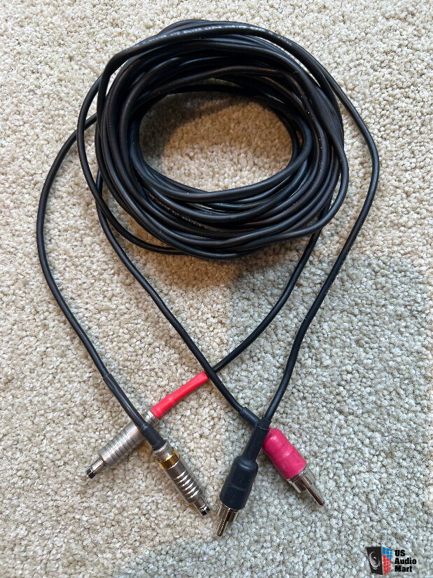 Rare Mark Levinson Silver Camac/Lemo to RCA Cables, 132 For Sale - US ...