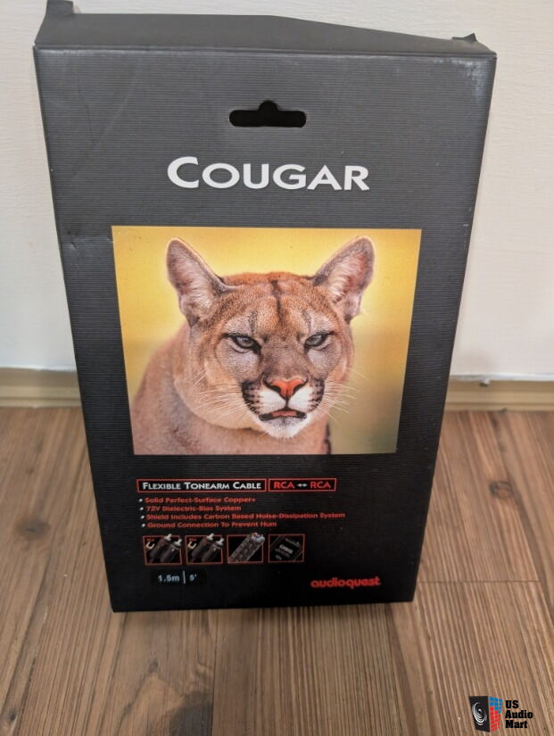 Audioquest Cougar Tonearm Cable + Box For Sale - US Audio Mart