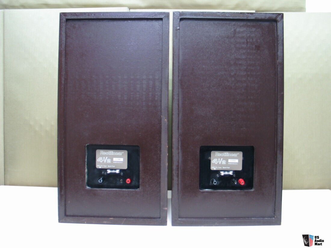 Rectilinear 4.5 Speakers Extremely Rare ( Circa 1977 ) Photo #5812490 ...