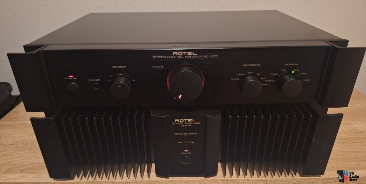 Rotel RB 1070 Amp and Rotel RC 1070 Pre Amp Photo #5813432 - US Audio Mart