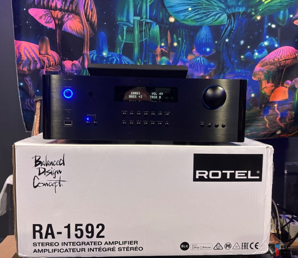 Rotel RA-1592 integrated amplifier Excellent in Box! For Sale - US ...
