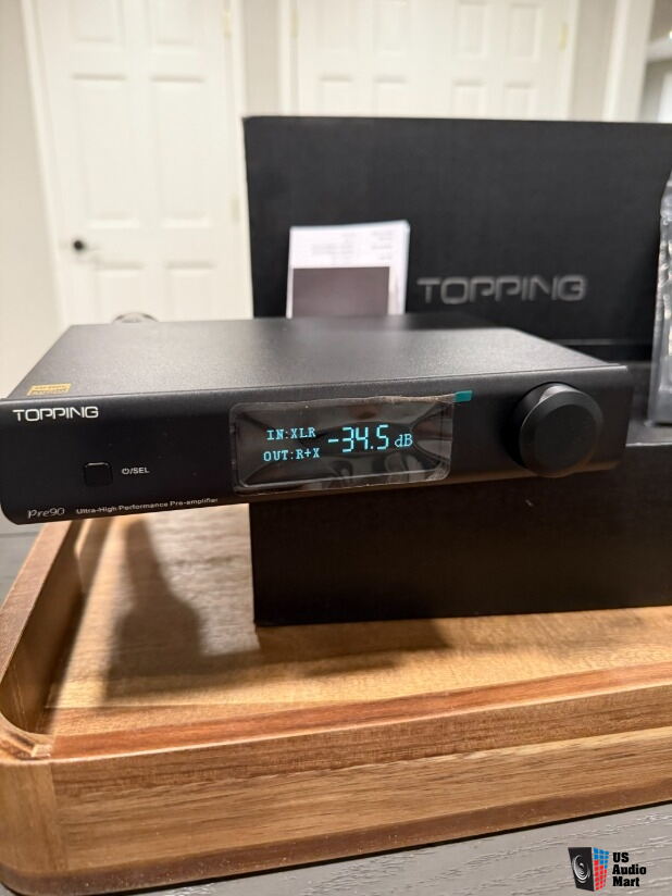 Topping Pre90 Audiophile Preamplifier - Excellent Condition Photo ...