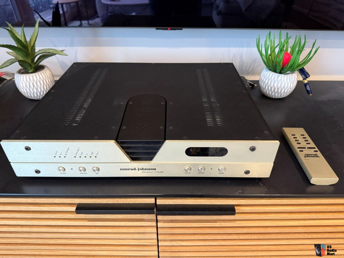 Conrad Johnson Premier 17LS2 Preamp - Extra 4 Telfon caps Photo ...