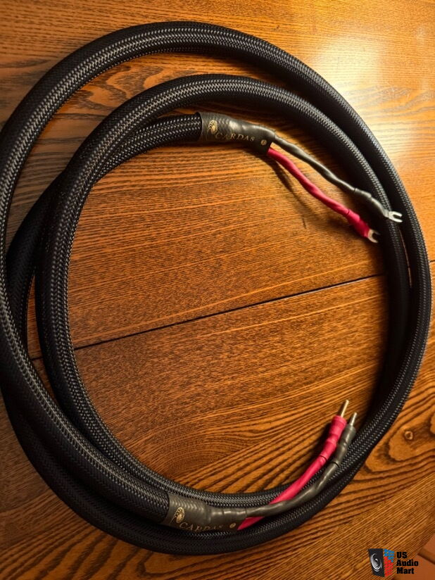 REDUCED***Cardas Clear speaker cables 3m **free shipping & PayPal G&S ...
