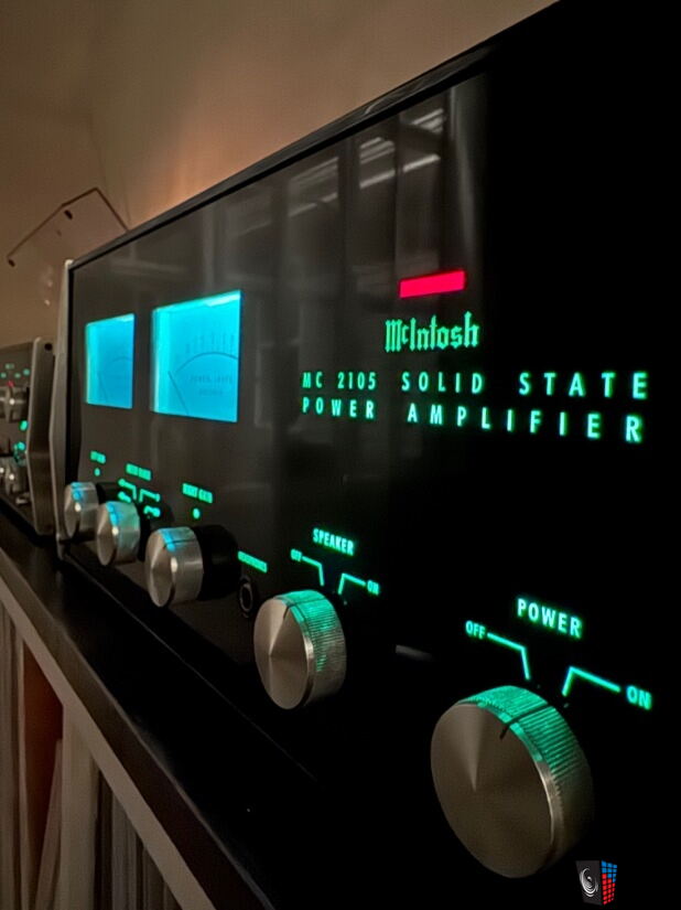McIntosh MC2105 Power Amplifier Photo #5817812 - US Audio Mart