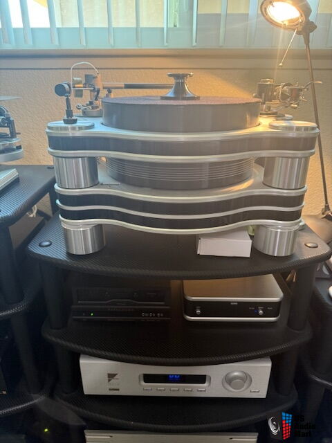 HANSS ACOUSTICS T-60 Turntable Set with TRI-PLANAR MKVII tonearm and ...