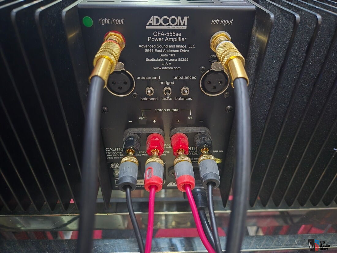 Adcom GFA-555se Amp Photo #5818741 - US Audio Mart