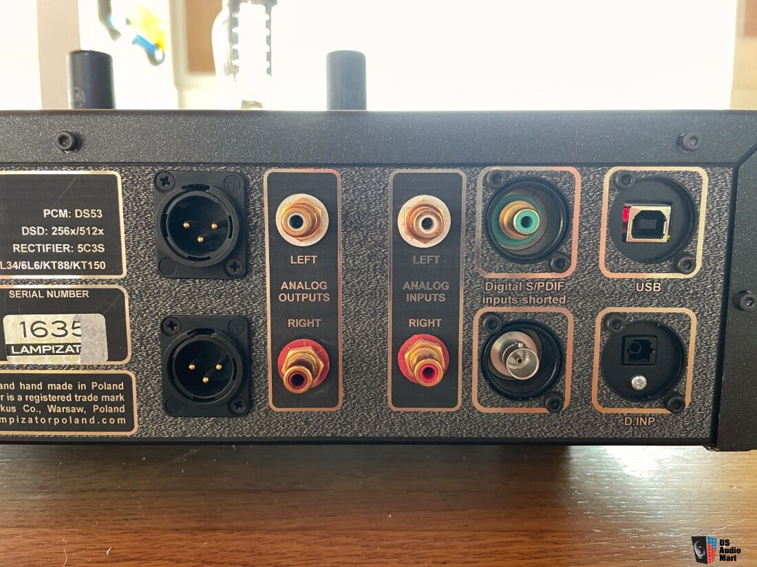 Lampizator Atlantic TRP 2 w/ Volume Control +/- Swiss Digital Fuse Box ...