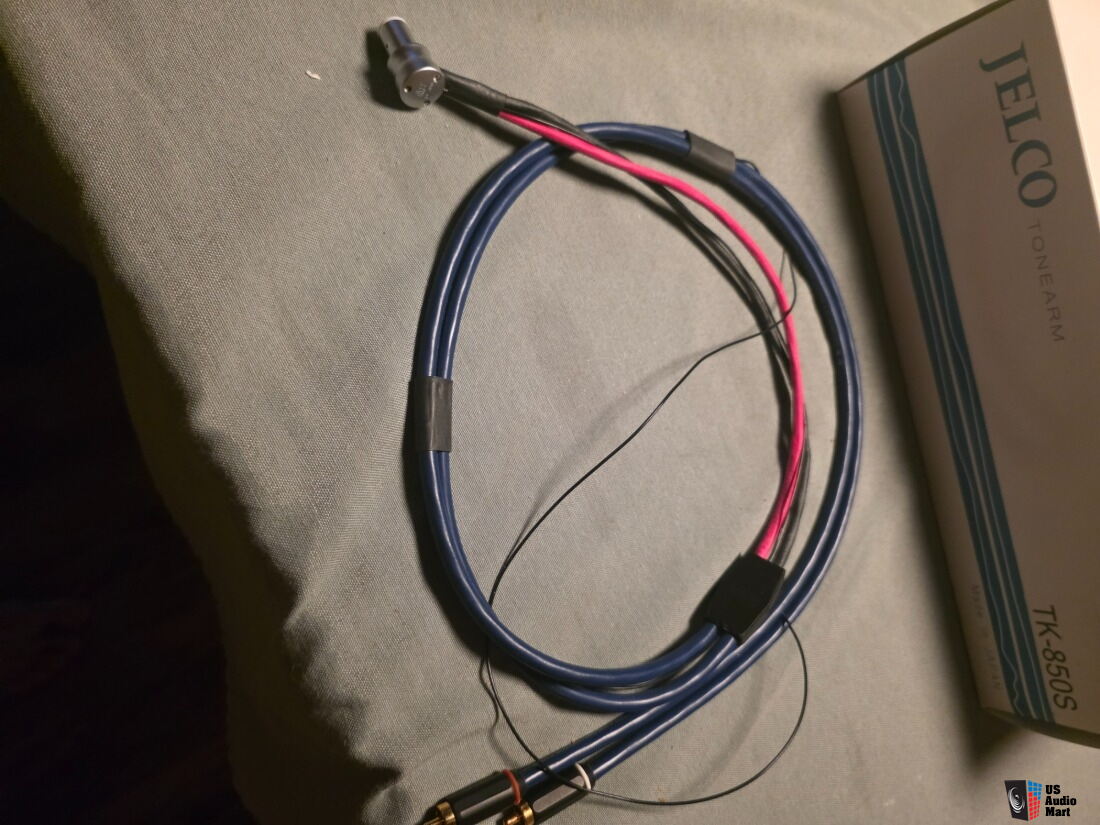 Jelco TK-850S 9" Tonearm, Audio Sensibility Cable, Improved Mounting ...