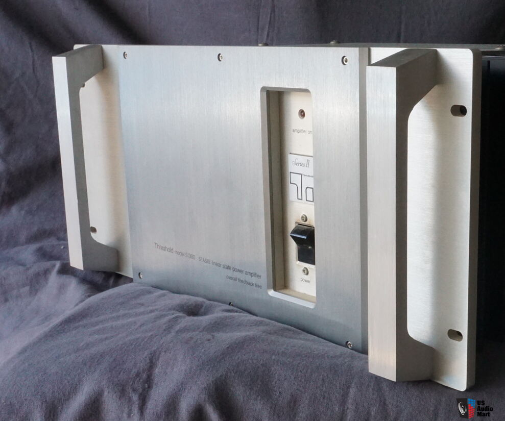 Threshold Stasis S/300 class A/AB Series II power amplifier Photo ...