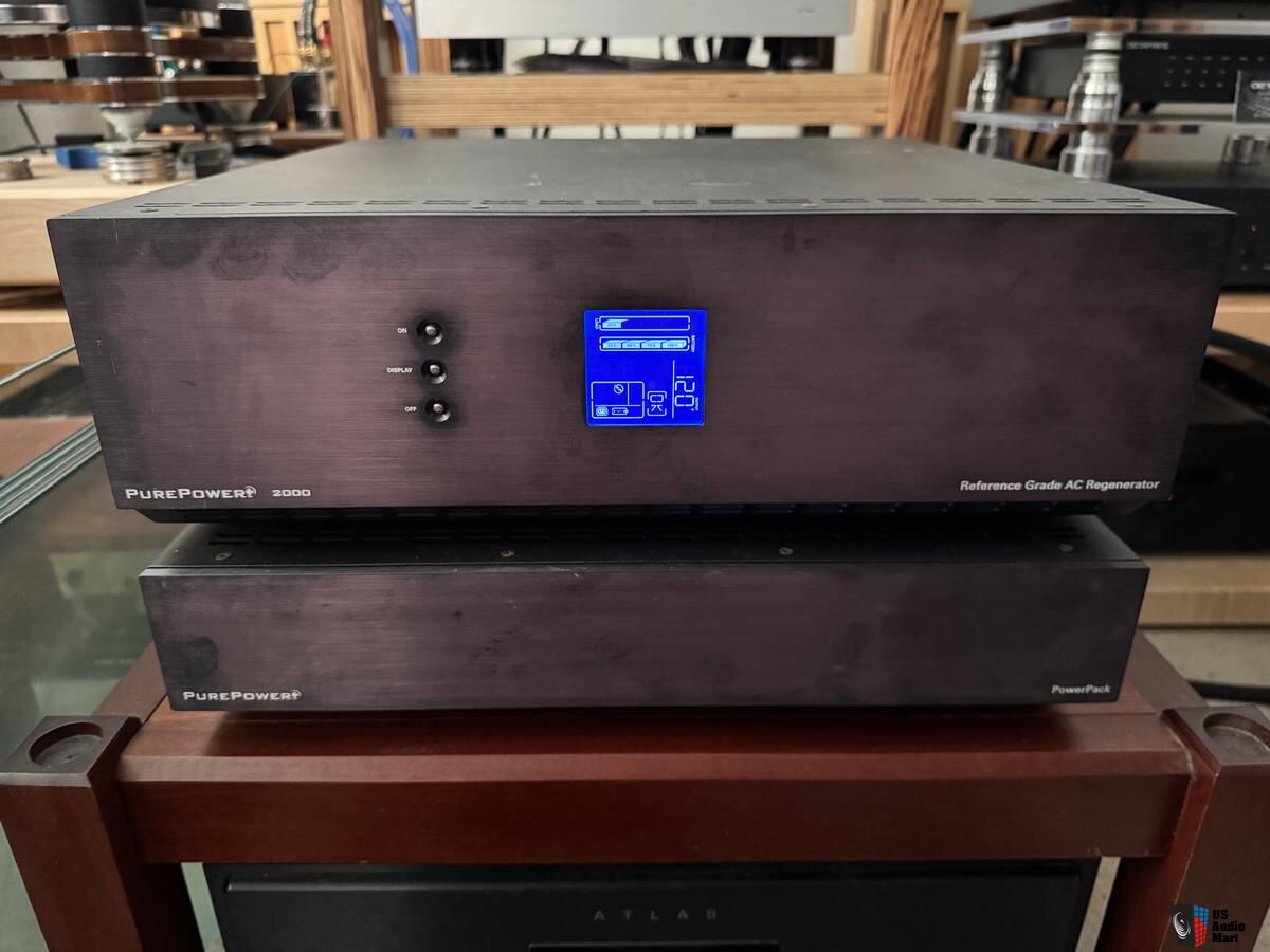 PurePower - 2000 + PowerPack - AC Regeneration For Sale - US Audio Mart