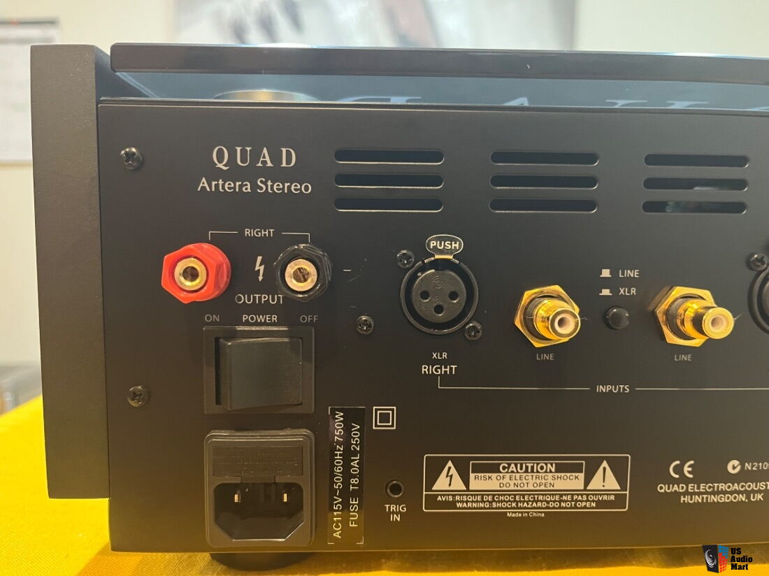 Quad Artera Stereo Audiophile power amplifier, Mint with warranty ...