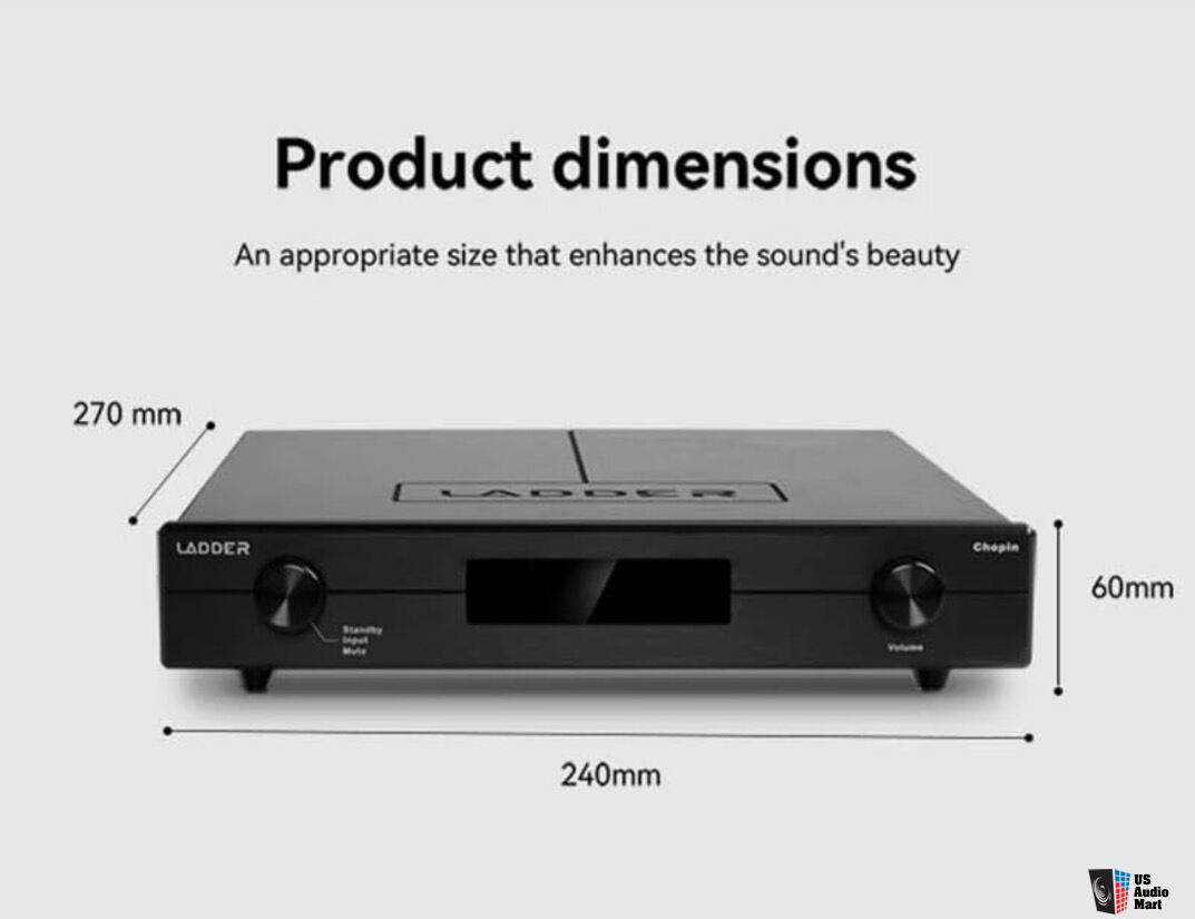 Ladder Chopin R2R Preamplifier w/ Remote Photo #5827482 - US Audio Mart