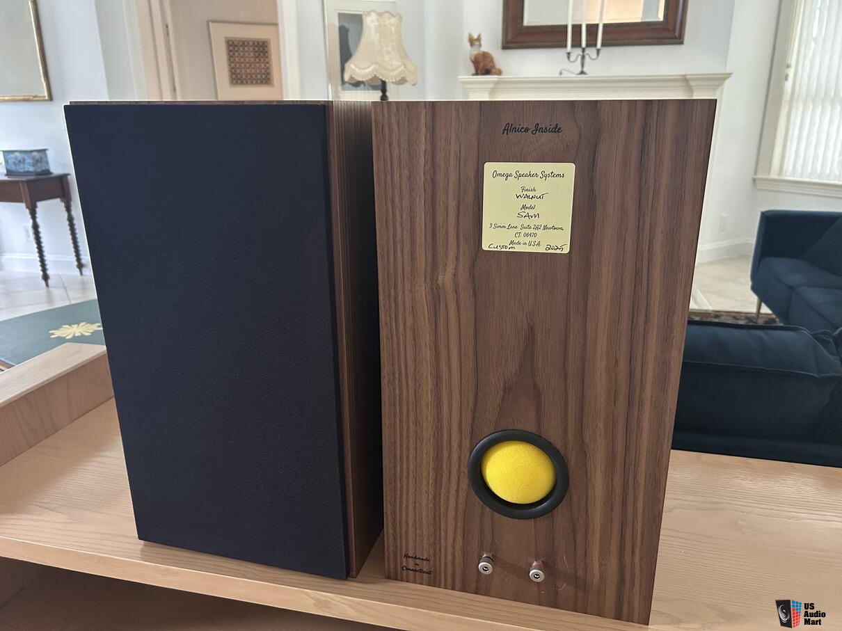 Omega SAM Super Alnico Monitor speakers with Omega Deephemp 8 subwoofer ...