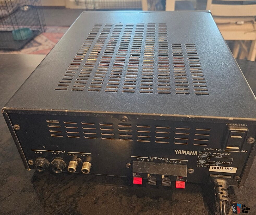 Yamaha A100a Power Amplifier...big meters! Photo #5828676 - US Audio Mart