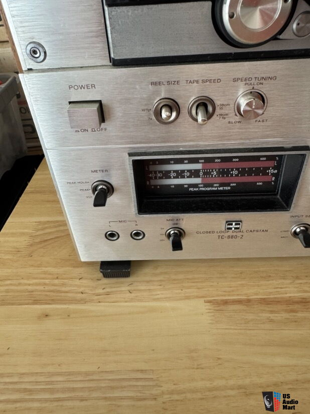 Sony TC 880-2 Reel to Reel Tape Player Photo #5829484 - US Audio Mart