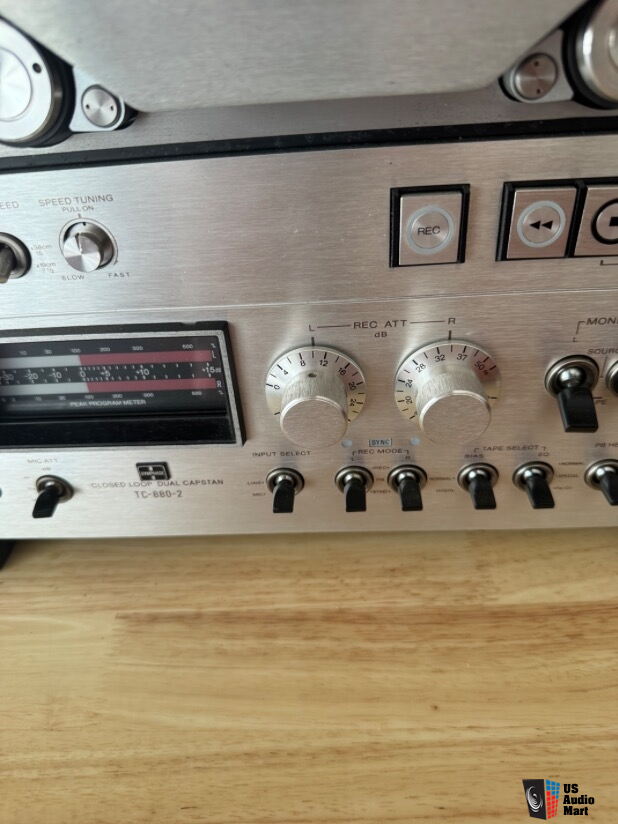 Sony TC 880-2 Reel to Reel Tape Player Photo #5829485 - US Audio Mart