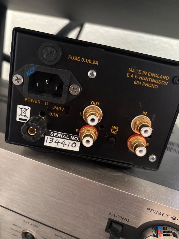 EAR 834P Tube Phono Preamp MM/MC Photo #5829954 - US Audio Mart